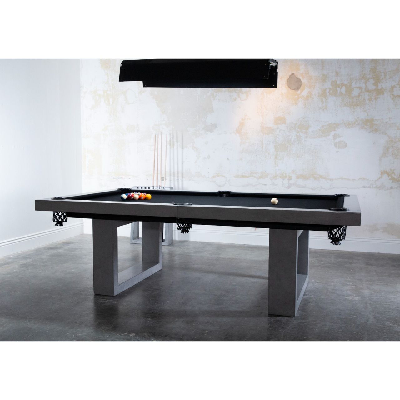 Concrete Pool Table by James de Wulf | Basic.Space
