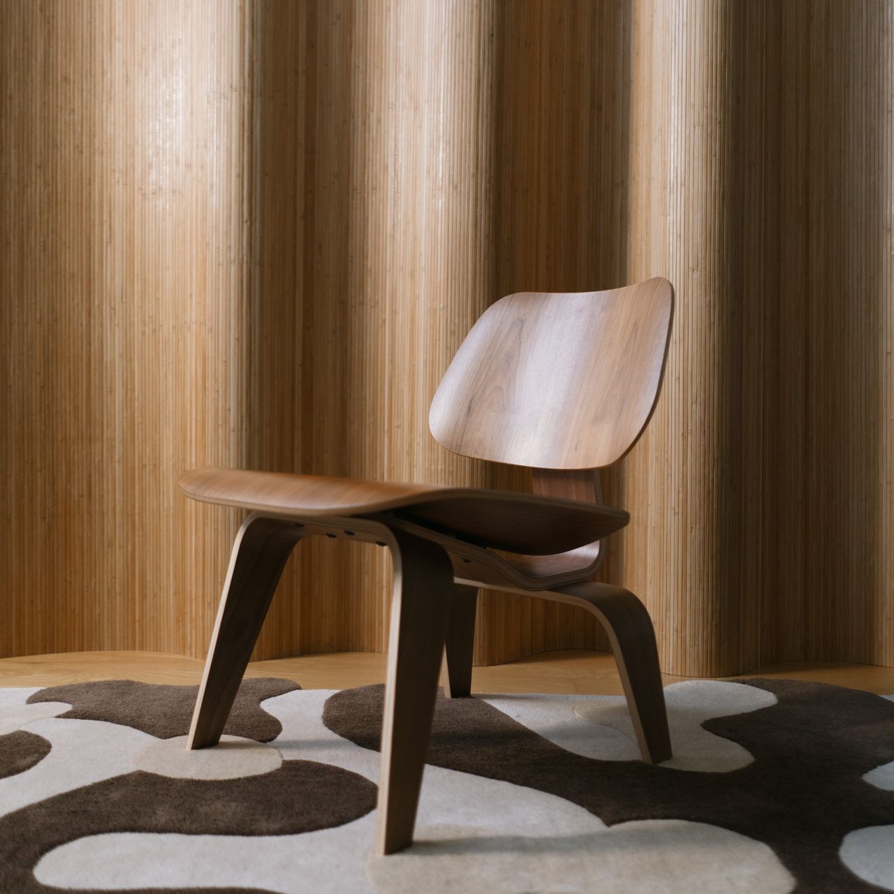 Eames Molded Plywood Lounge Chair by Charles and Ray Eames for Herman ...
