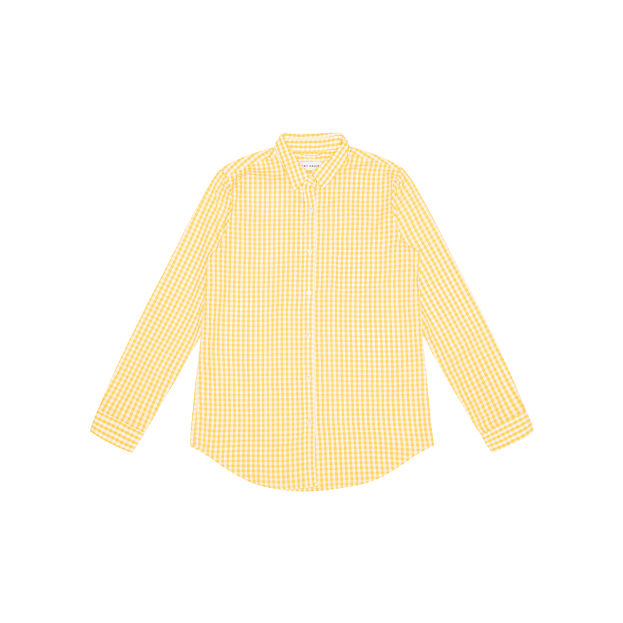 Marie Marot Yellow Classic Carrie Shirt by Emily Oberg | Basic.Space