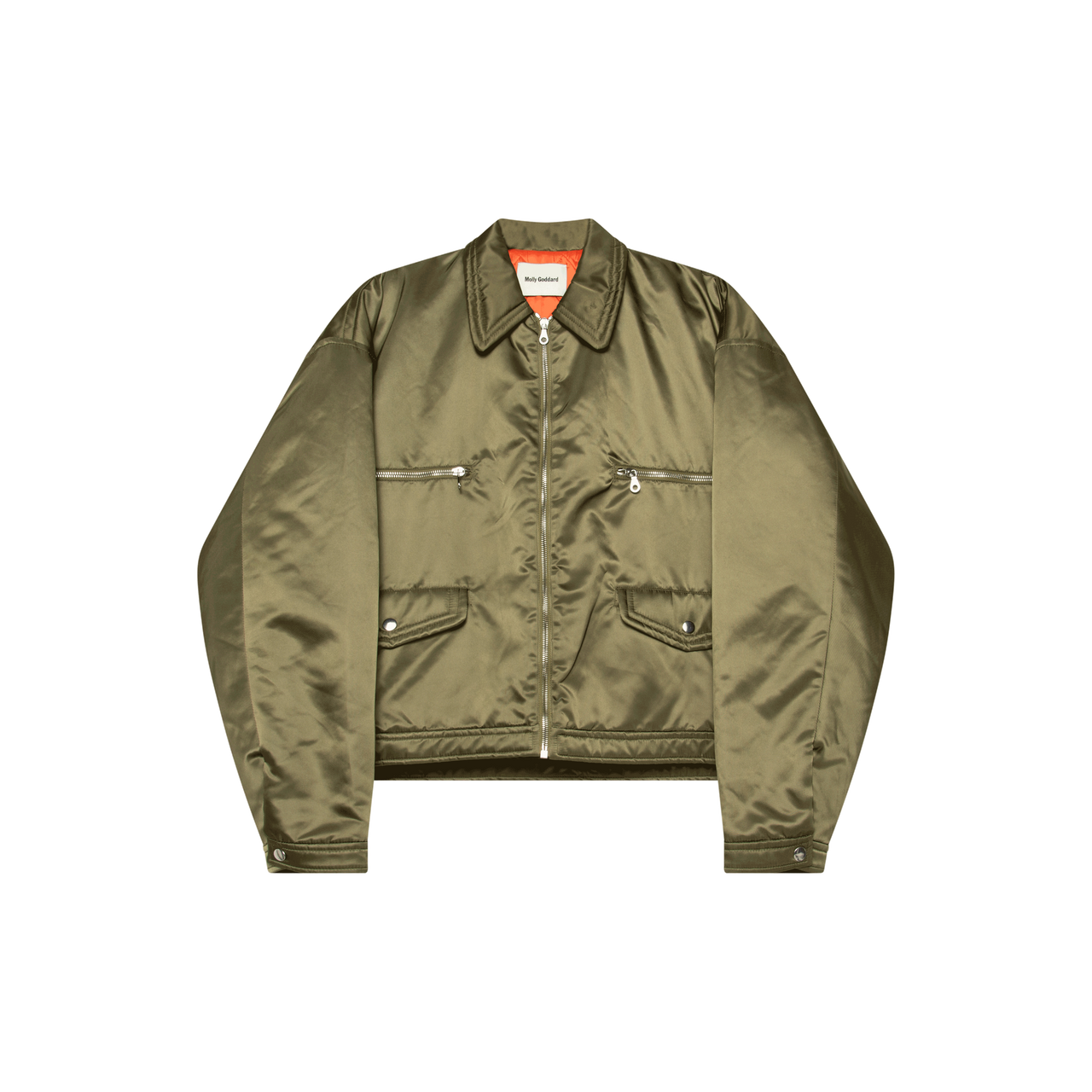 Molly Goddard Claude Shell Bomber Jacket by Dr Woo | Basic.Space