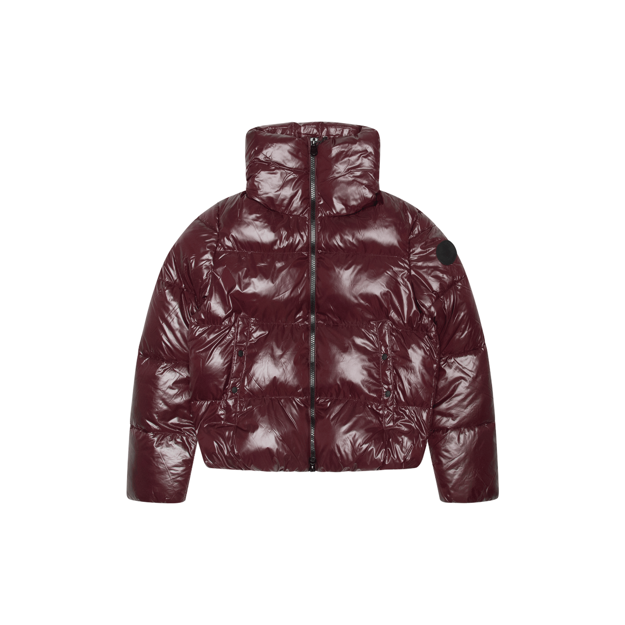 Save the Duck USA Isla Puffer in Burgundy Black by Jess Graves | Basic ...