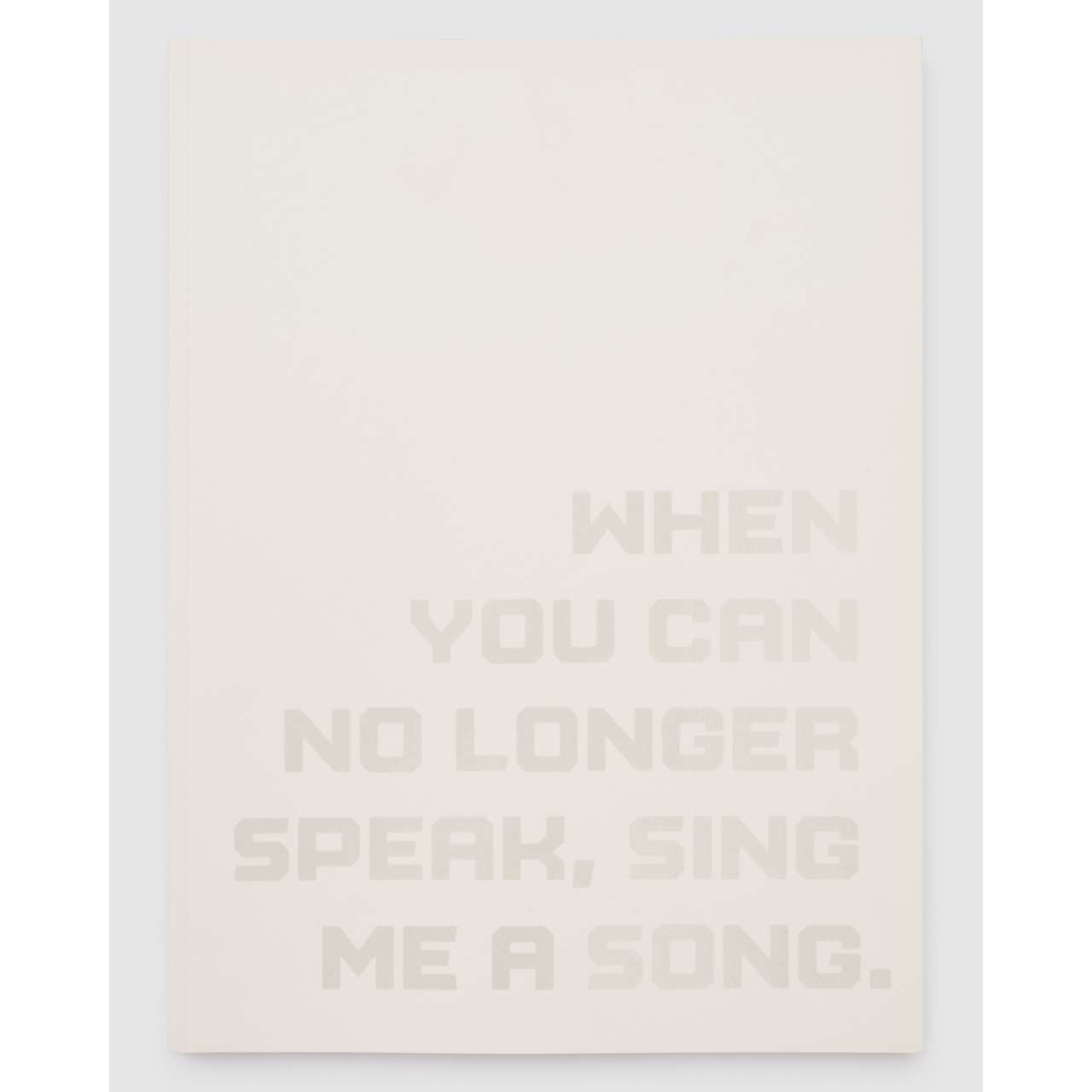 When You Can No Longer Speak, Sing Me a Song by Amanita | Basic.Space