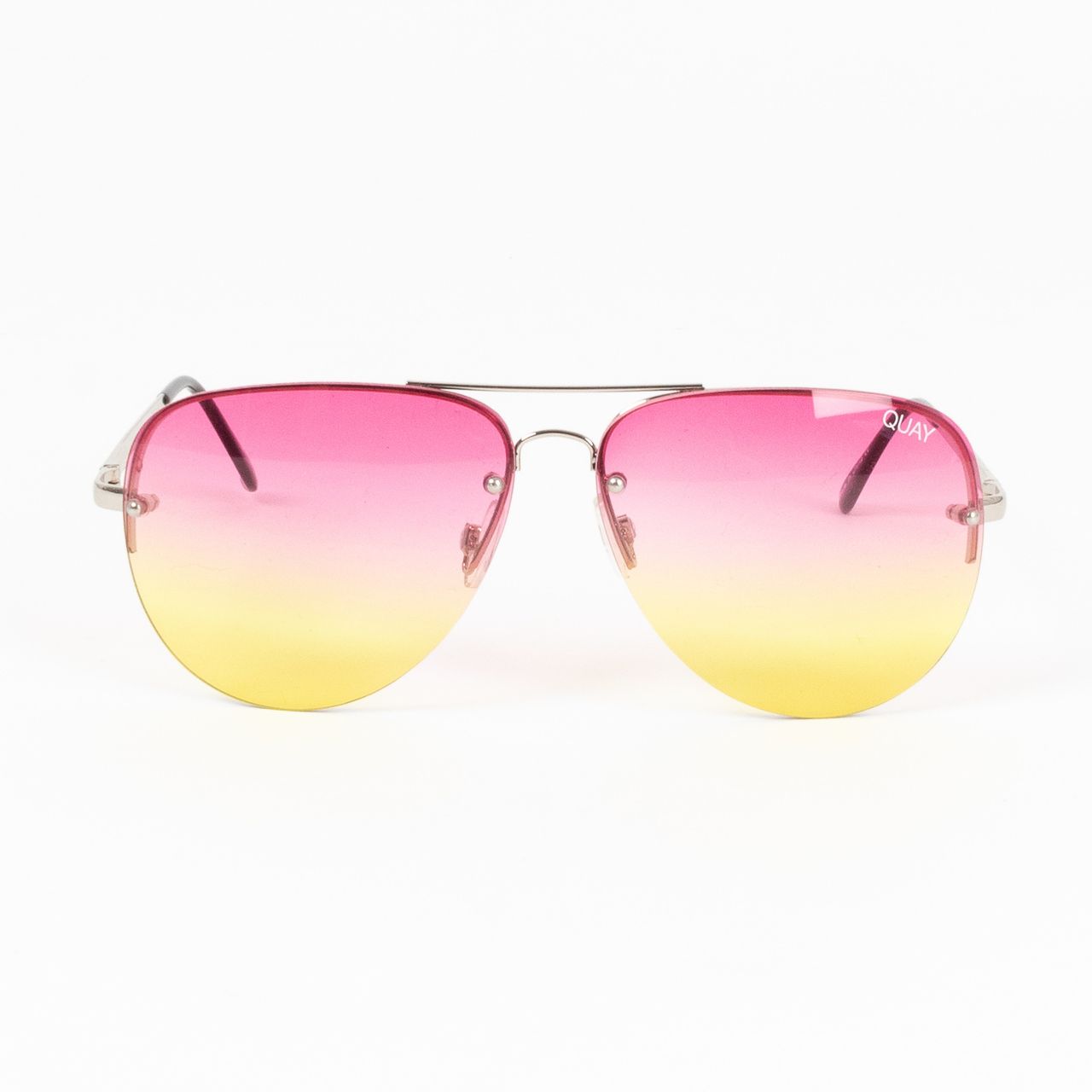 Quay Australia Muse Fade Aviator Sunglasses by Eddie Mitsou | Basic.Space