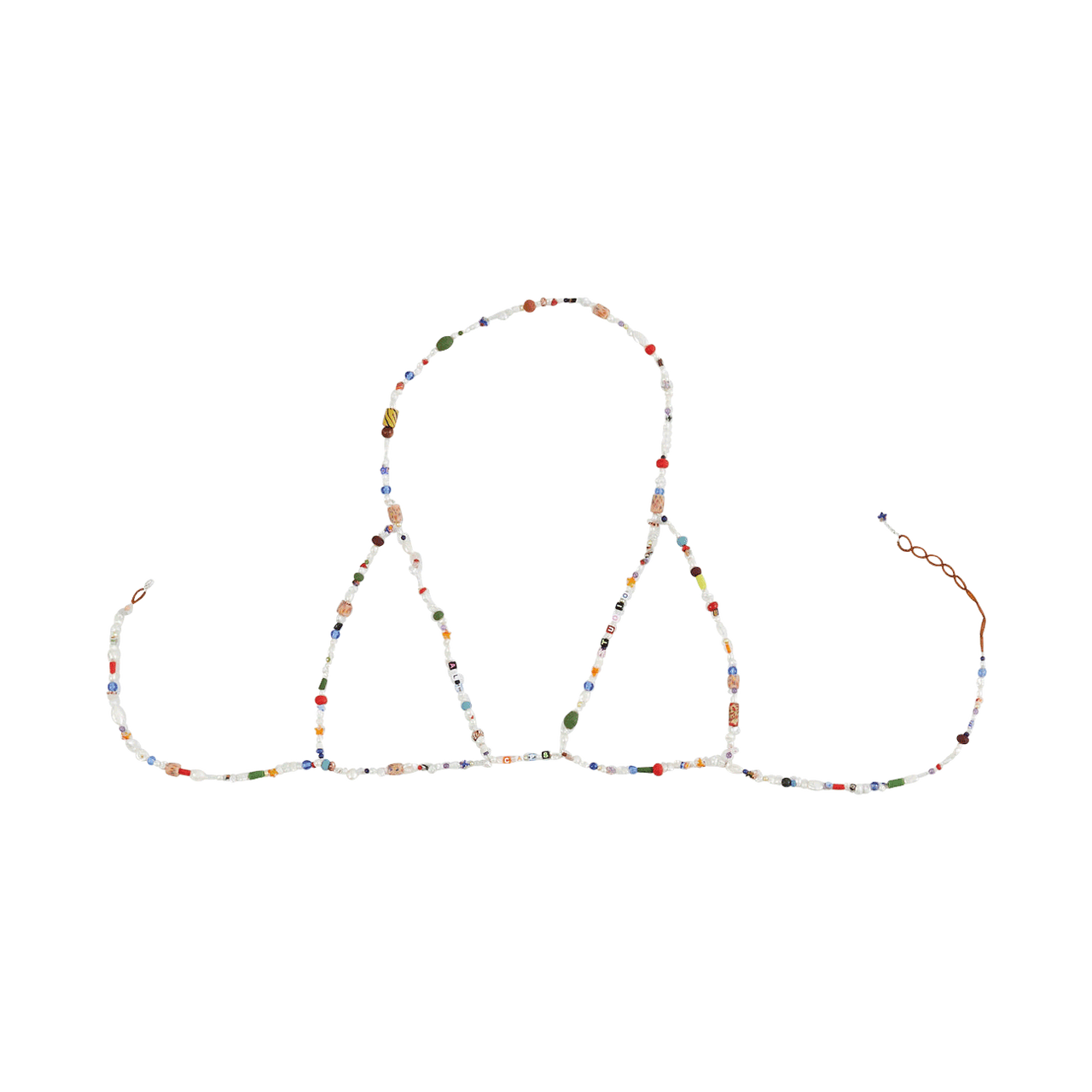 Emily x ACS Beaded Bathing Suit #2 by All Caps Studio | Basic.Space